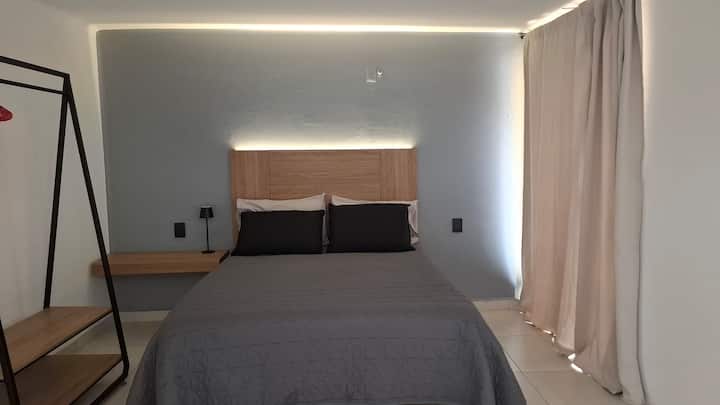 Loft Nuevo A 1 Min Del Jardín Madero - Mexico
