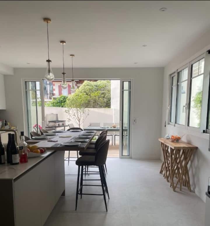 Maison Neuve Arcachon Hypercentre 4 Chambres - 阿爾卡雄