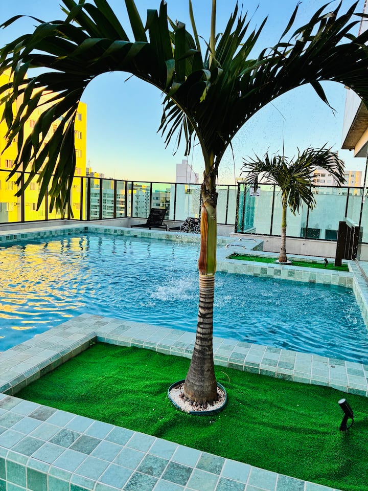 Alto Padrão  200m Mar  Piscina Todo Climatizado - Vila Velha