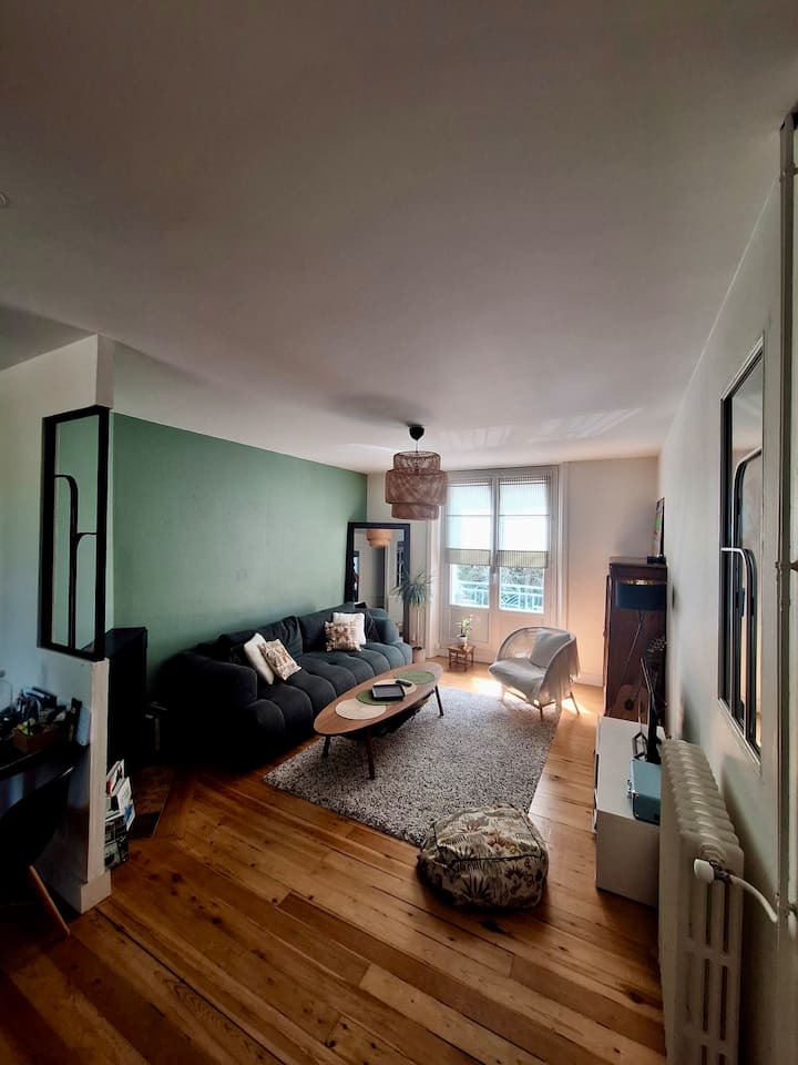 Appartement De Charme, Centre-ville Et Gare à Pied - ロリアン