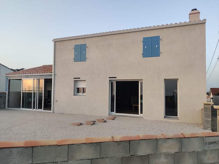 F2 Neuf - Vue Mer - Accès Direct Plage - Barbâtre