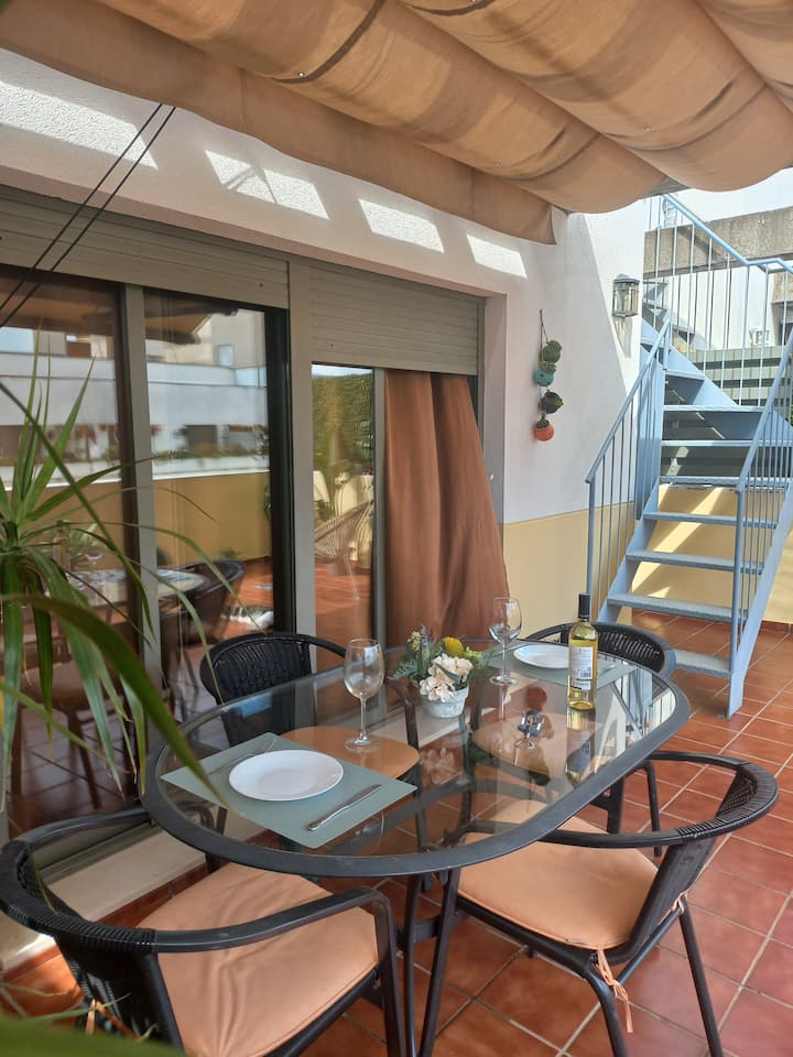 El Atico D Maria , Wifi, Terraza,piscina, Garaje. - Puerto Real