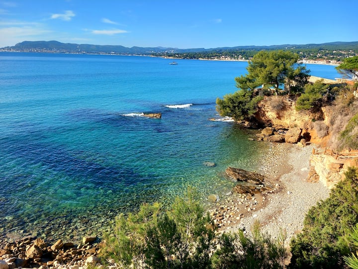 Beau Studio Climatisé, Proche Calanques De Cassis - Carnoux-en-Provence