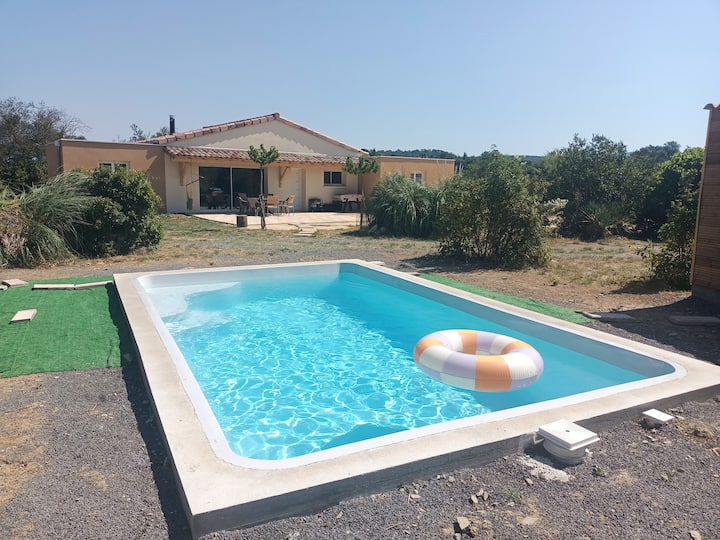 Maison De 4 Chambres Avec Piscine - Vallon-Pont-d'Arc