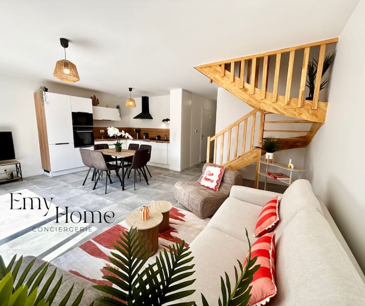 Maison 6pers, Terrasse, Plages à 5 Min, Guidel - Quimperlé