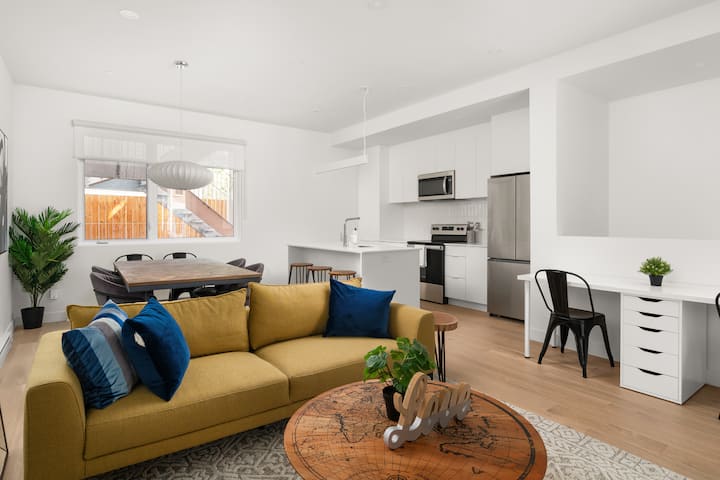 Bright Furnished 3br | Canal | Monthly Stays - Montreal