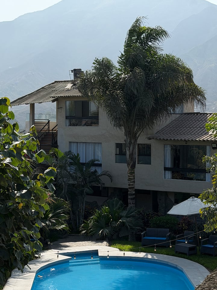 Casa De Campo Con Piscina: Ideal Para Grupos - Lima