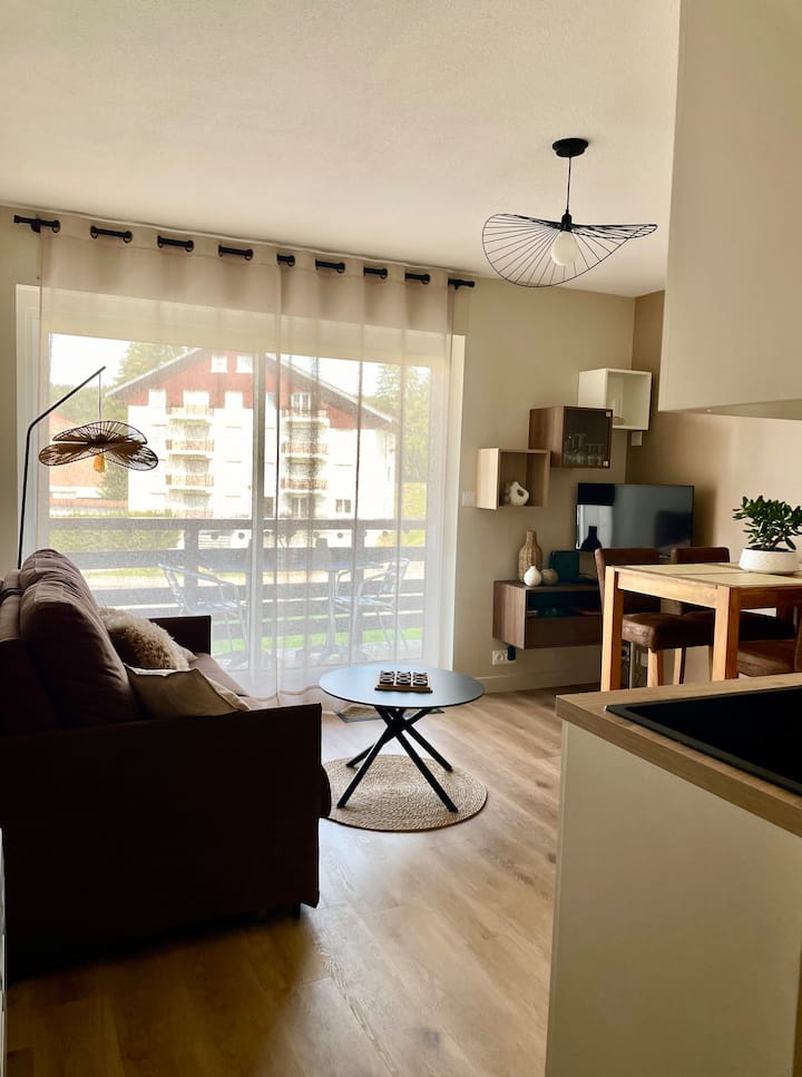 Appartement Chic & Cosy
 Balcon, Piscine Et Tennis - Les Rousses