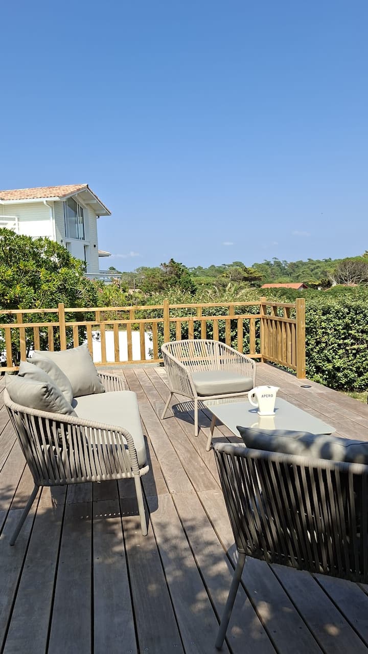 Villa Laure à 30m De La Plage Centrale - Capbreton