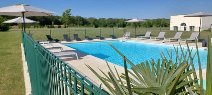 Zecamping 3* Maison 85m² Piscine - Amboise