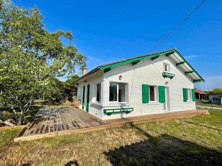 Charmante Maison à Deux Pas Du Centre Et Du Lac - Landes