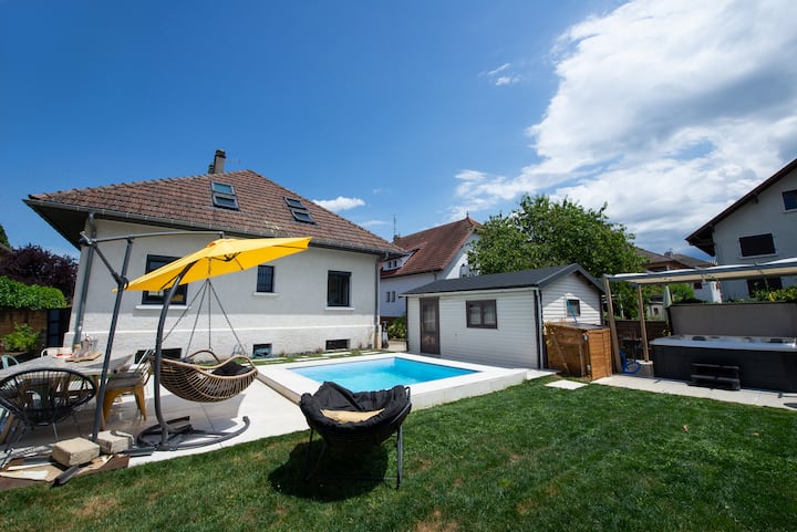 Villa Dolce Vita Piscine & Jacuzzi Près D'annecy - Annecy-le-Vieux