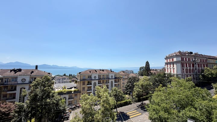 Appartement En Attique à 5 Minutes De La Gare - Losanna