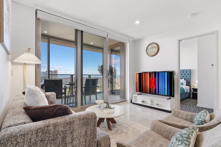 Panoramic Cityviews + Parking + Pool Sauna Spa Gym - Parramatta