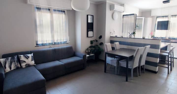 Le Case Di Sara | Grey Palm: Elegante & Spazioso - Taggia