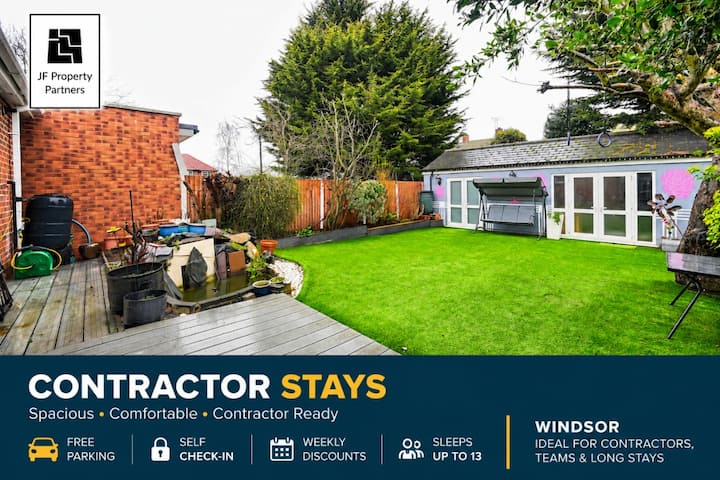 Windsor 5-bed | Contractors Welcome | Free Parking - Maidenhead