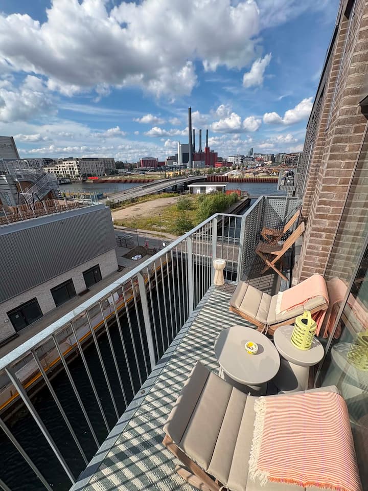 Penthouse With 2 Balconies & Harbour Views - Aéroport de Copenhague (CPH)