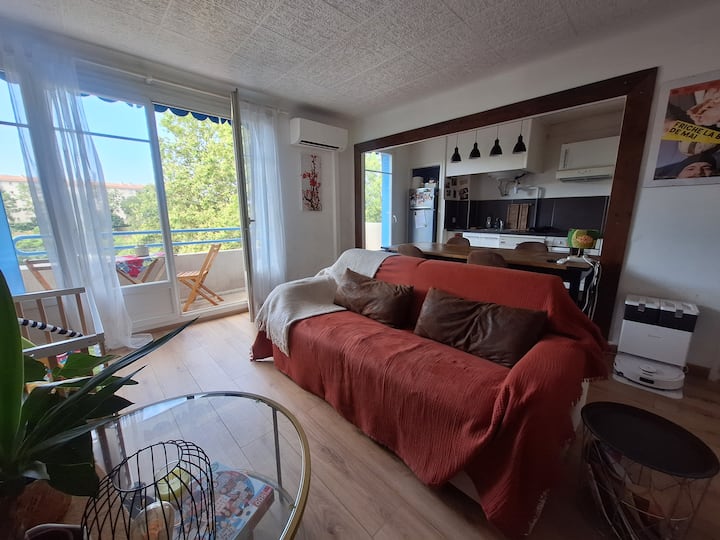 Logement Lumineux Avec Climatisation à St Barnabé - Marseille