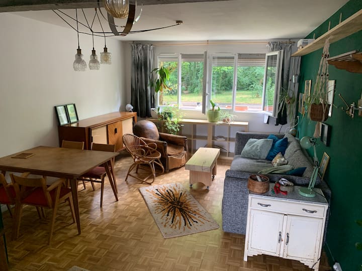 Appartement 2 Chambres Dans La Verdure - Rennes