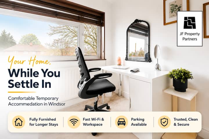 Relocation Stay Windsor | 5br Home For Long Stays - Slough