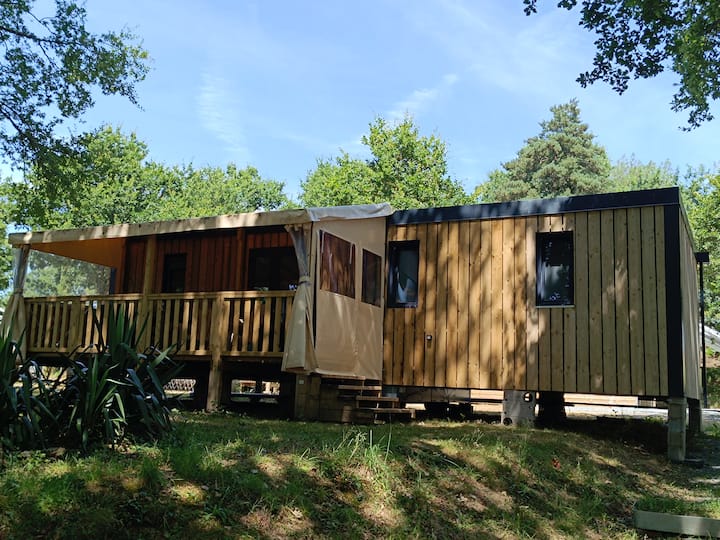 Mobil-home/chalet Avec Vue Sur L'étang - Brittany