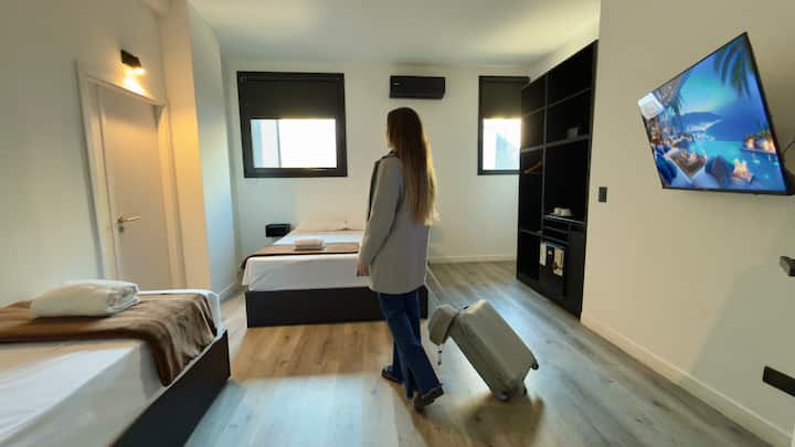 Habitación Twin Luminosa En El Centro Buenos Aires - Buenos Aires