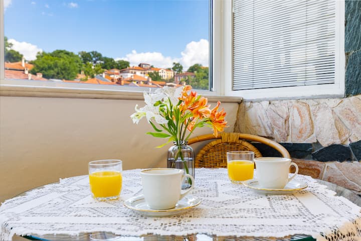 Retro-lux 2br Apt In Kapana Plovdiv Old Town View - Plovdiv