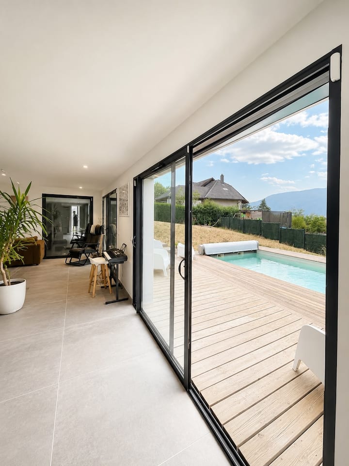 Maison Moderne Aix-les-bains Avec Piscine - Aix-les-Bains