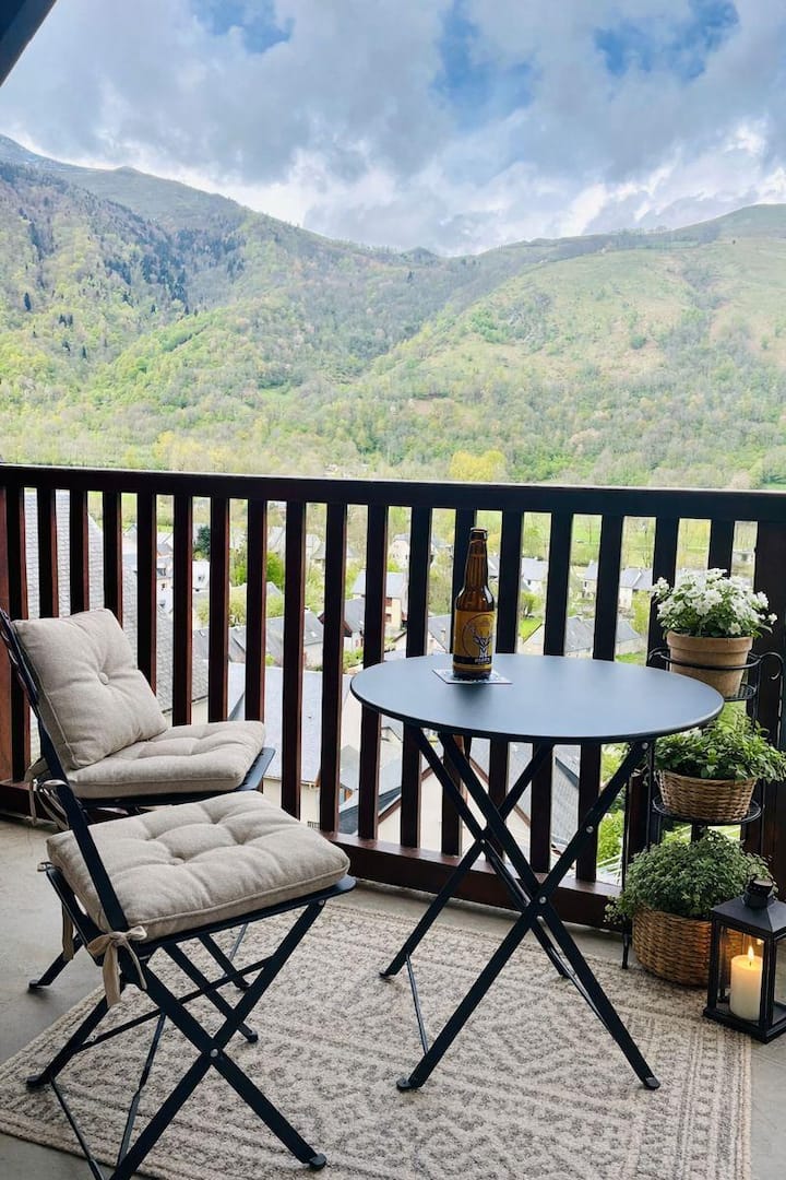 Le Doux Chez-soi ! Cocooning & Vue Montagne - Ecole de Ski Français des Agudes