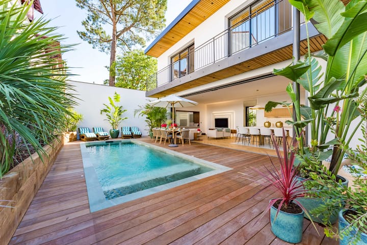 Villa Emeraude - Une Perle Au Coeur Du Moulleau - Arcachon