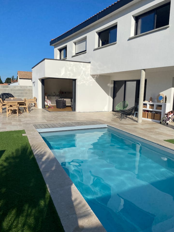 Grande Maison Familiale Avec Piscine - Nantes