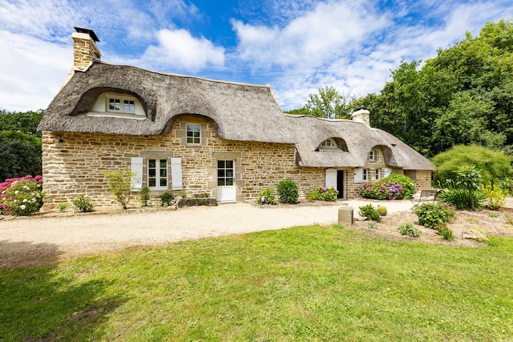 La Chaumière Bzh - Pour 5 Avec Grand Jardin - Riec-sur-Bélon