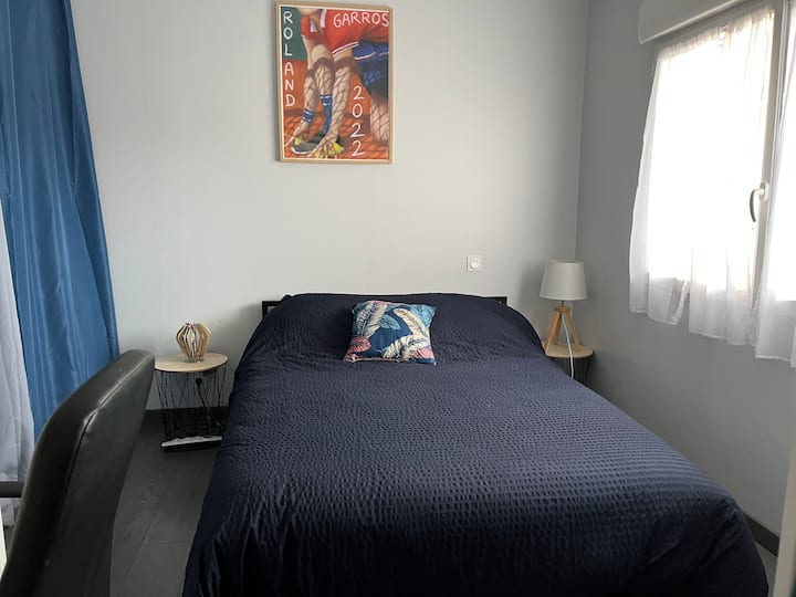 2 Chambres Avec Coin Repas Et Mini Jardin - Plérin