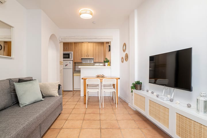 Apartment With Andalusian Patio Beach And Center - Conil de la Frontera
