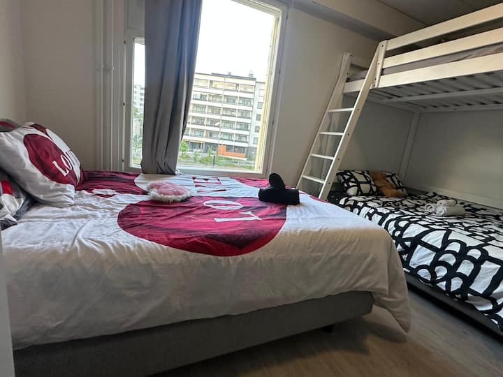 Family-friendly Apartment With Jacuzzi - Helsinki
