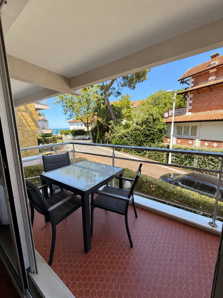 Le Pereire-vue Mer - Balcon-4 Pers - Arcachón