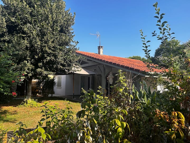 Maison Landaise Calme Et Luxuriante - Tosse