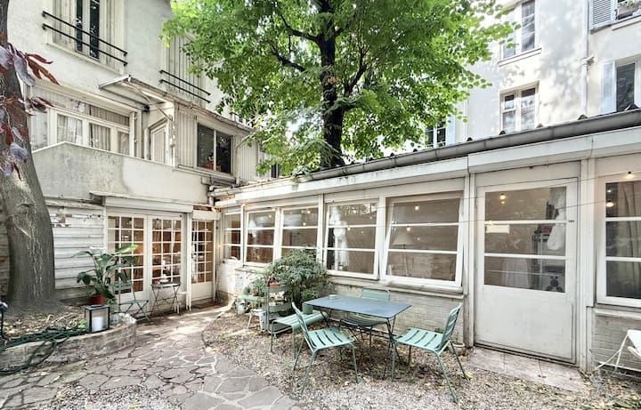 Maison Loft De 100 M² Avec Jardin à Paris - Paris