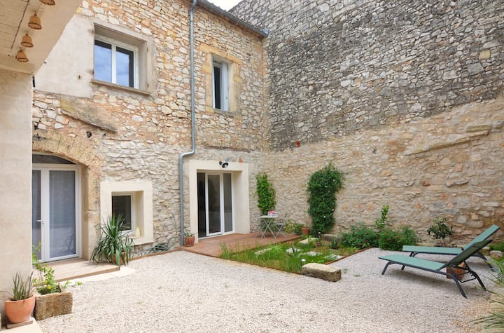 L'ecrin 4 Pers; Wifi; Tv; Magnifique Jardin - Fabrègues