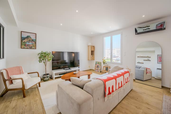 T3 Cosy & Lumineux · Toulon, Proche Sainte-anne - Toulon