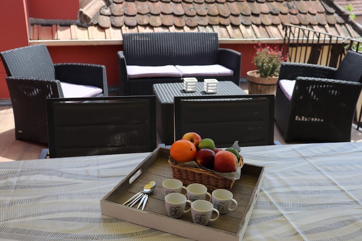 Spacieux Appartement Avec Terrasse Et Parking - Soultzmatt