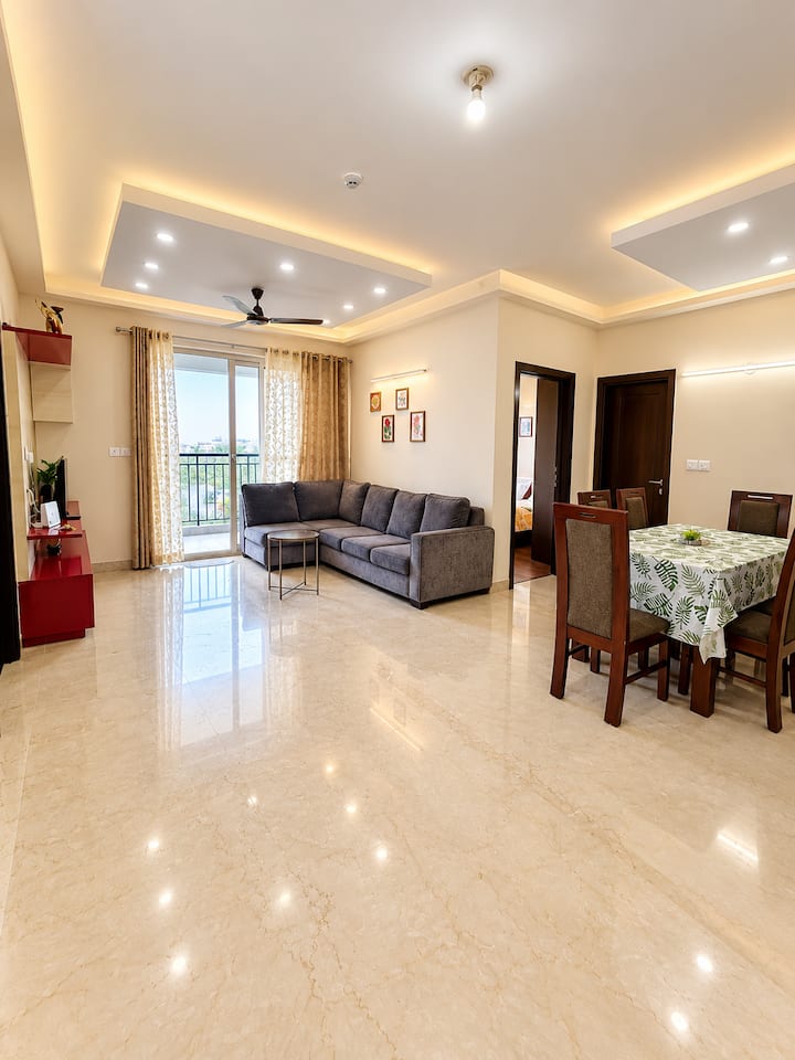 Morning Mist Home | Cozy 2bhk Near Manyata, Hebbal - カルナータカ