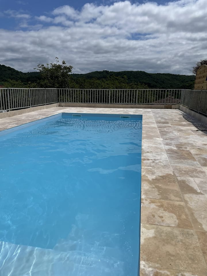 Maison De Campagne, Piscine, Calme, "Oasis" - Domme