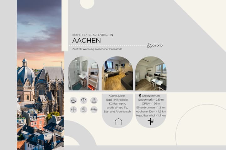Zentrale Wohnung In Der Aachener Innenstadt - Aix-la-Chapelle