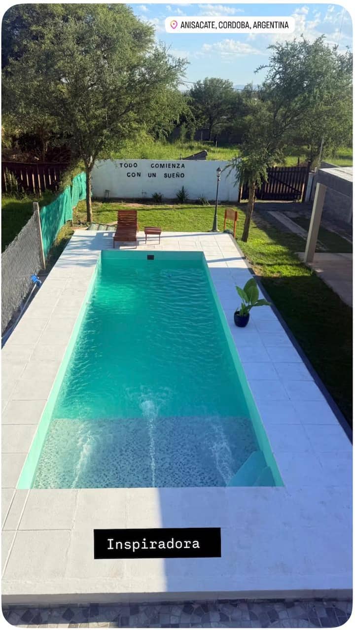 Casa Con Pileta En Anisacate - Alta Gracia