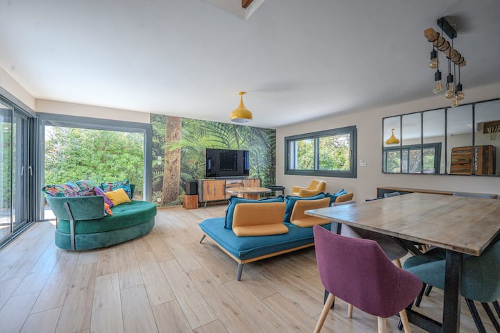 La Villa Des Cimes | Climatisation - Jardin Calme - Grenoble