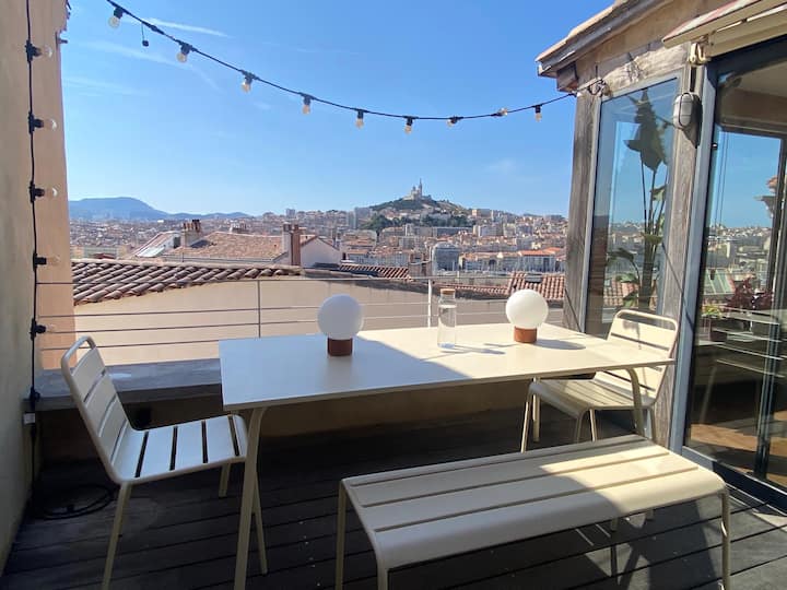 Unique Stay In Windmill - Panoramic Views&terrace - Marseille