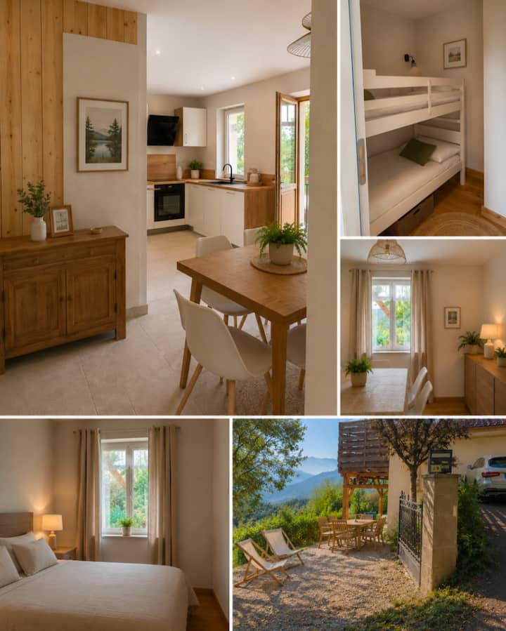 Rez-de-chaussée D'une Maison, Lac Et Nature - Lac de Serre-Ponçon