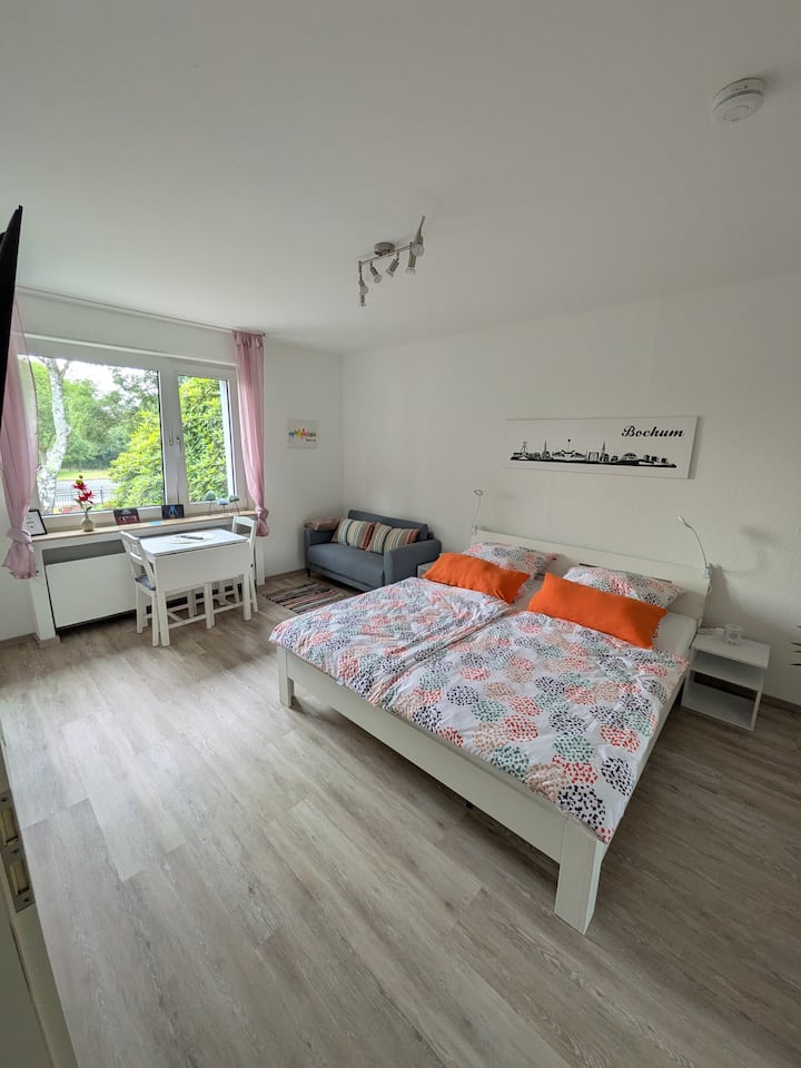 Zentrales Wohlfühl-apartment Nahe Events & Klinik - Bochum