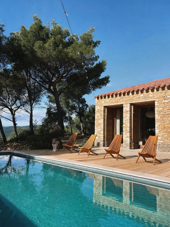 Maison D'architecte Avec Piscine Et Vue Mer - La Ciotat
